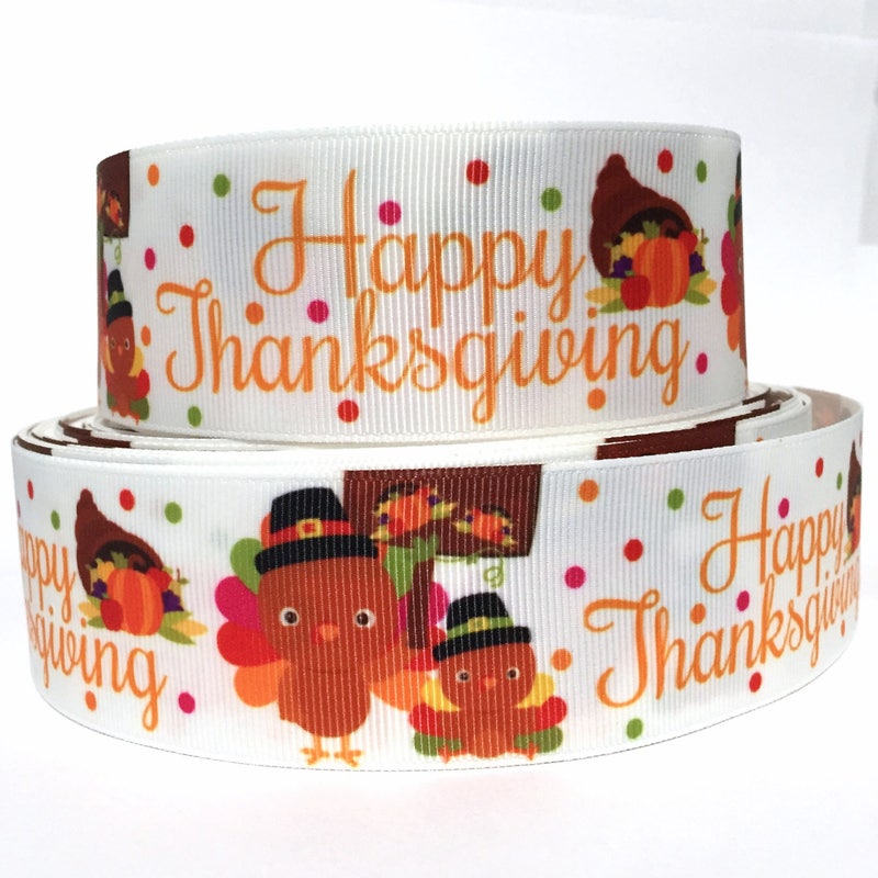 Thanksgiving Ribbon - Etsy