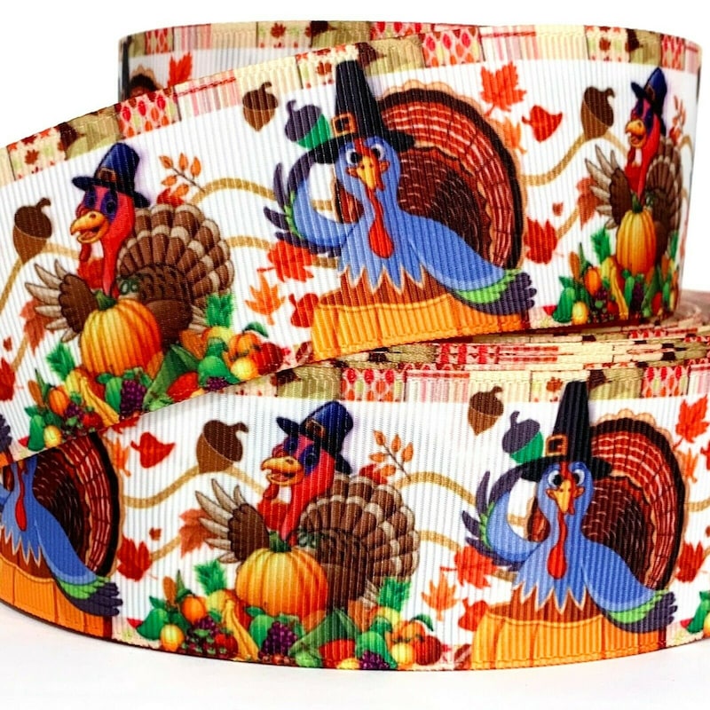 Thanksgiving Ribbon - Etsy
