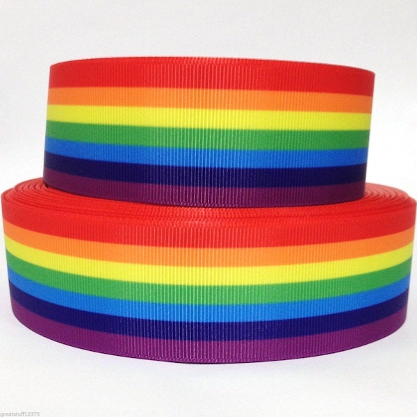 Rainbow Ribbon - Etsy