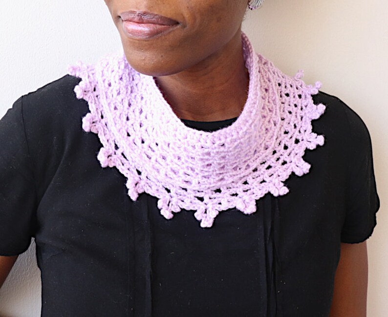 Crochet Cowl Pattern PDF Light and Lacy Crochet Cowl, Lacy Cowl, Women ...