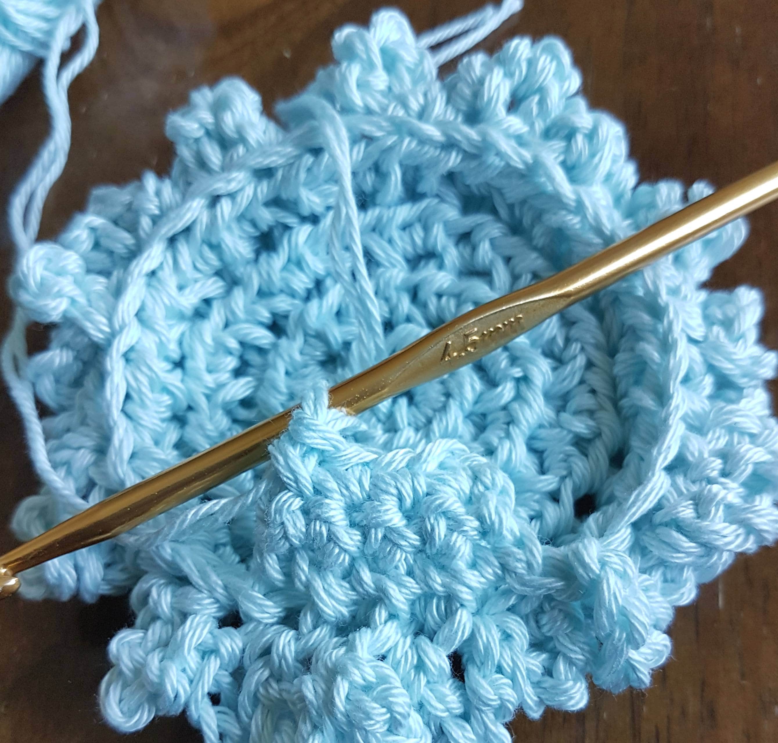 Ruffles Face Scrubbie Face Scrub Crochet Pattern Easy | Etsy