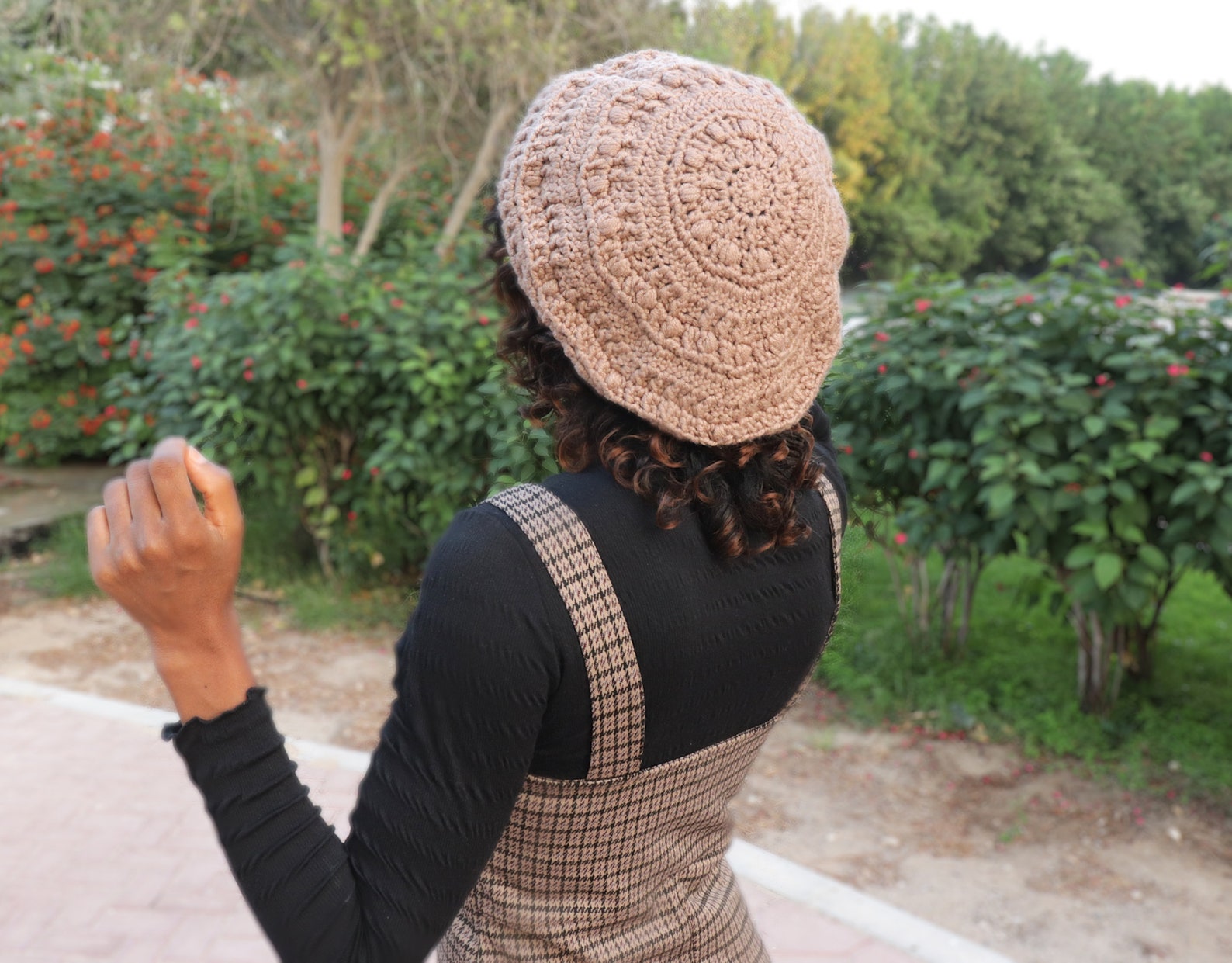 Slouchy Hat Crochet Pattern, Parisienne Puff Beret Crochet Pattern ...
