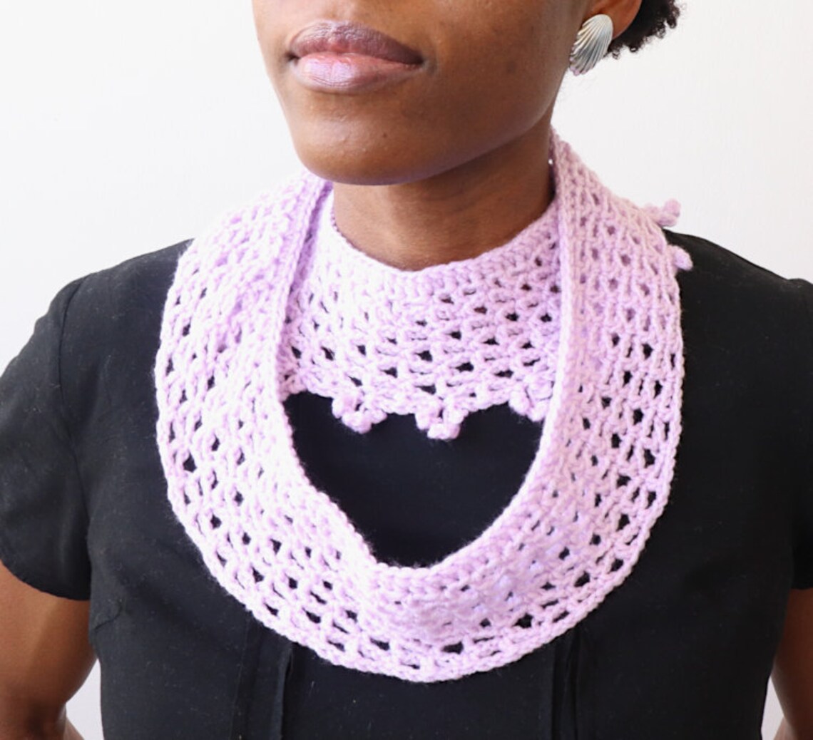 Crochet Cowl Pattern PDF Light and Lacy Crochet Cowl Lacy | Etsy