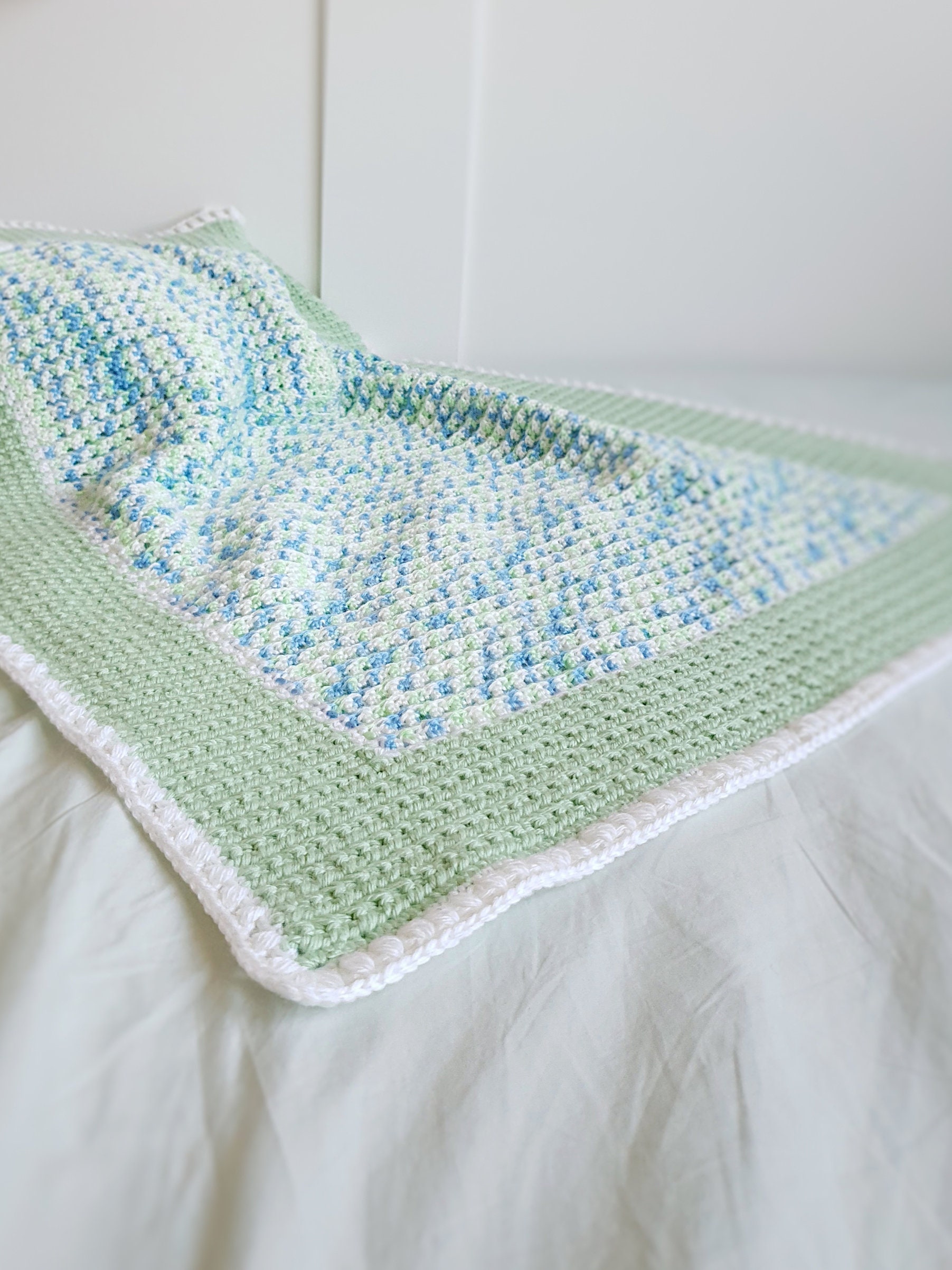 Crochet Baby Blanket Pattern Wintergreen Baby Blanket Baby - Etsy