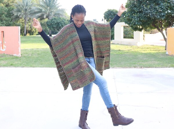 Diamond Pocket Shawl Knitting Pattern / Pocket Scarf Pattern / - Etsy ...