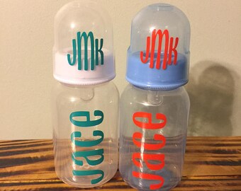 Personalized baby bottles | Etsy