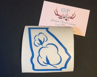 Georgia state decal | Etsy