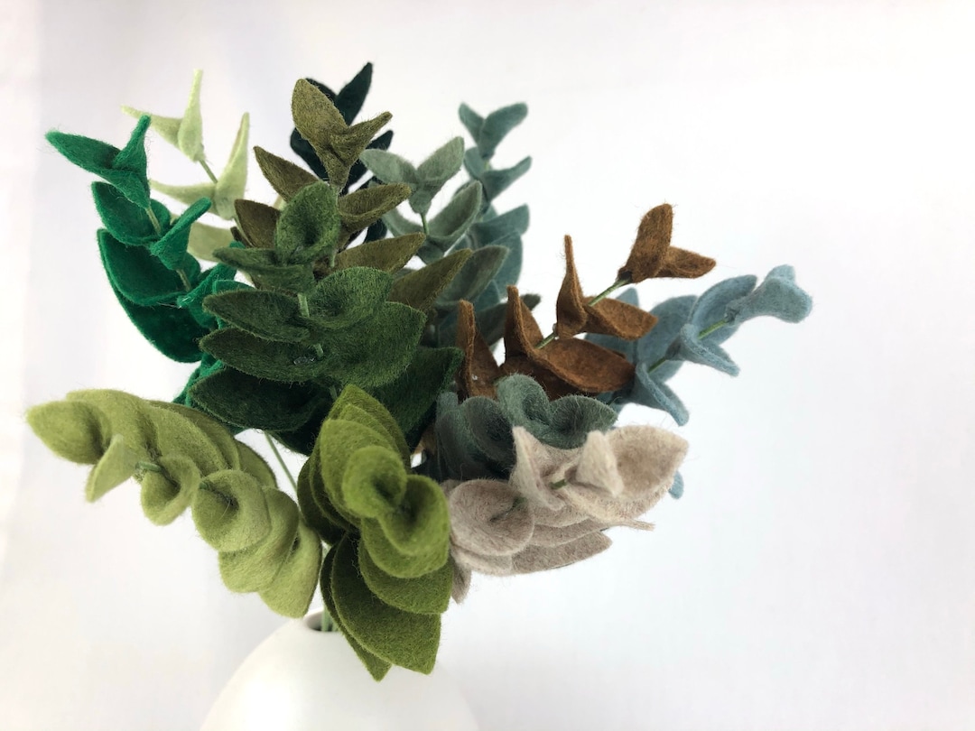 Felt Greenery / Gunni Eucalyptus - Etsy