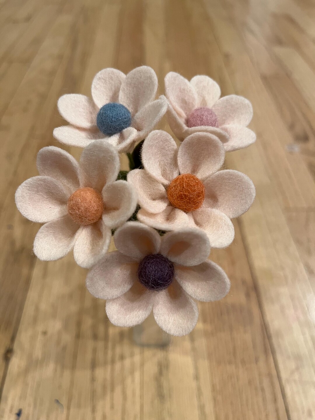 Felt Flowers / Wildflowers (100% Wool Felt) - Etsy