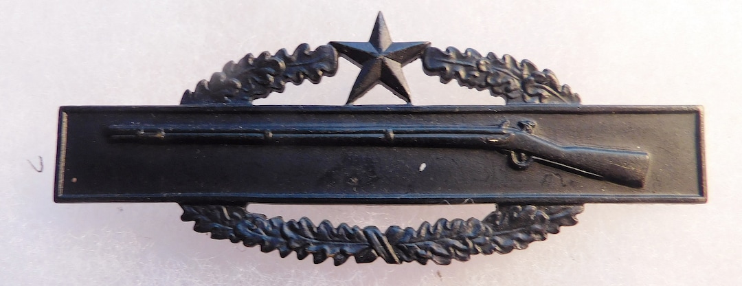 CIB Combat Infantry Badge 2nd Award Subdued Type - Etsy