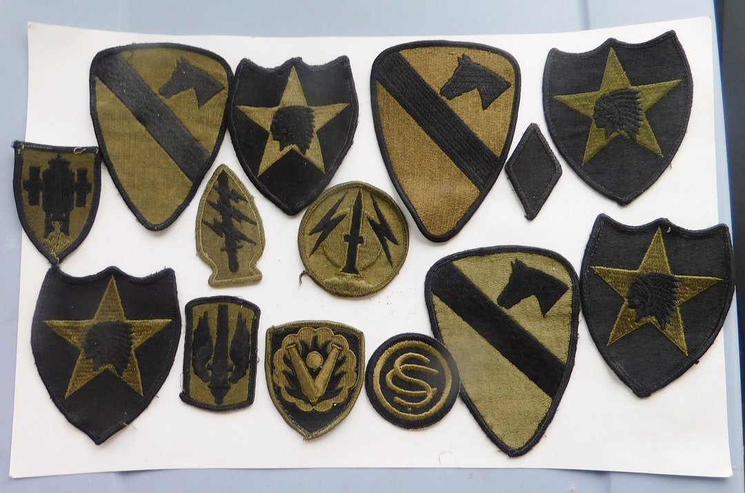 Lot of 14 Army Subdued Patches - Etsy