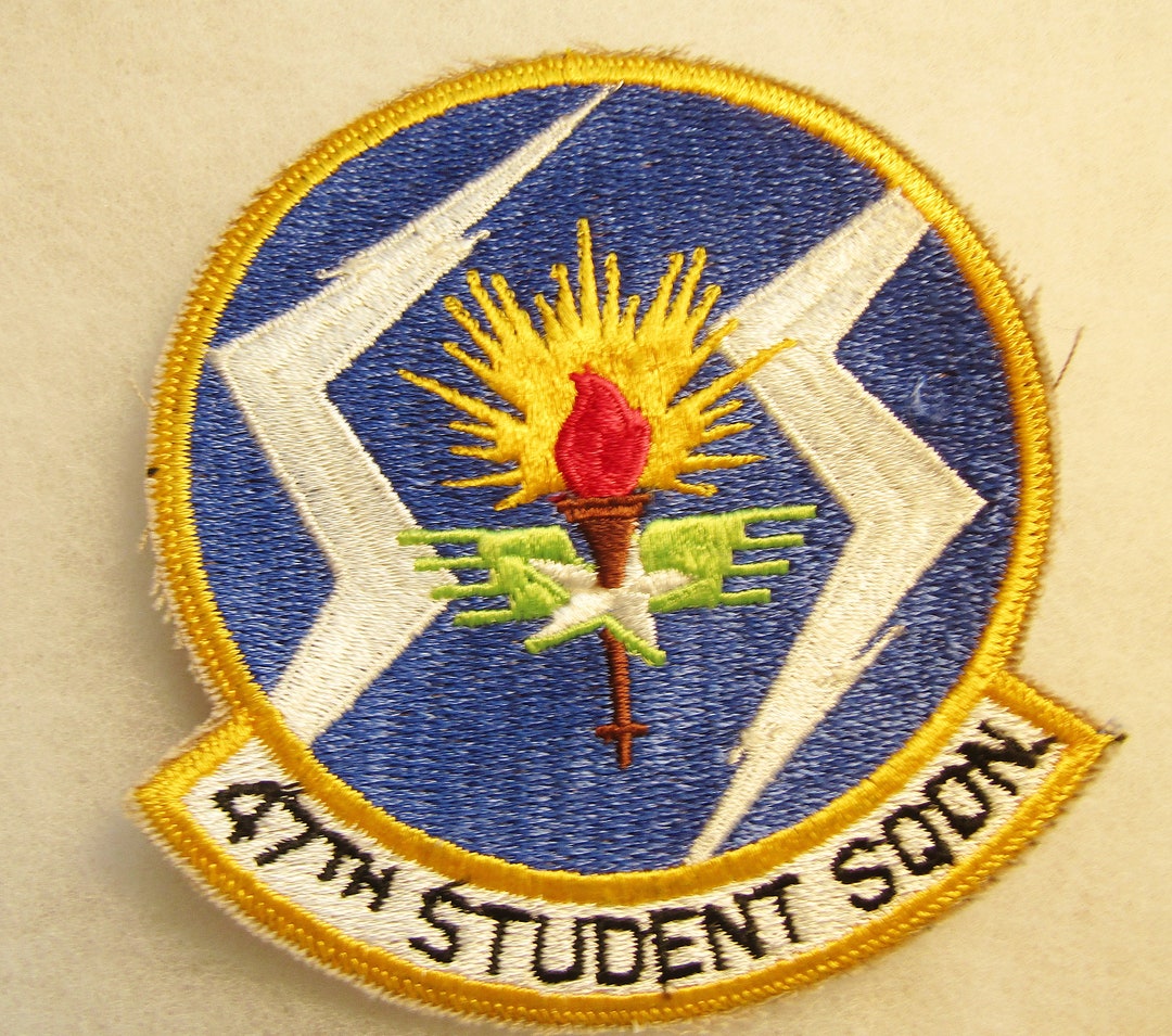 USAF 47th Student Squadron Patch - Etsy