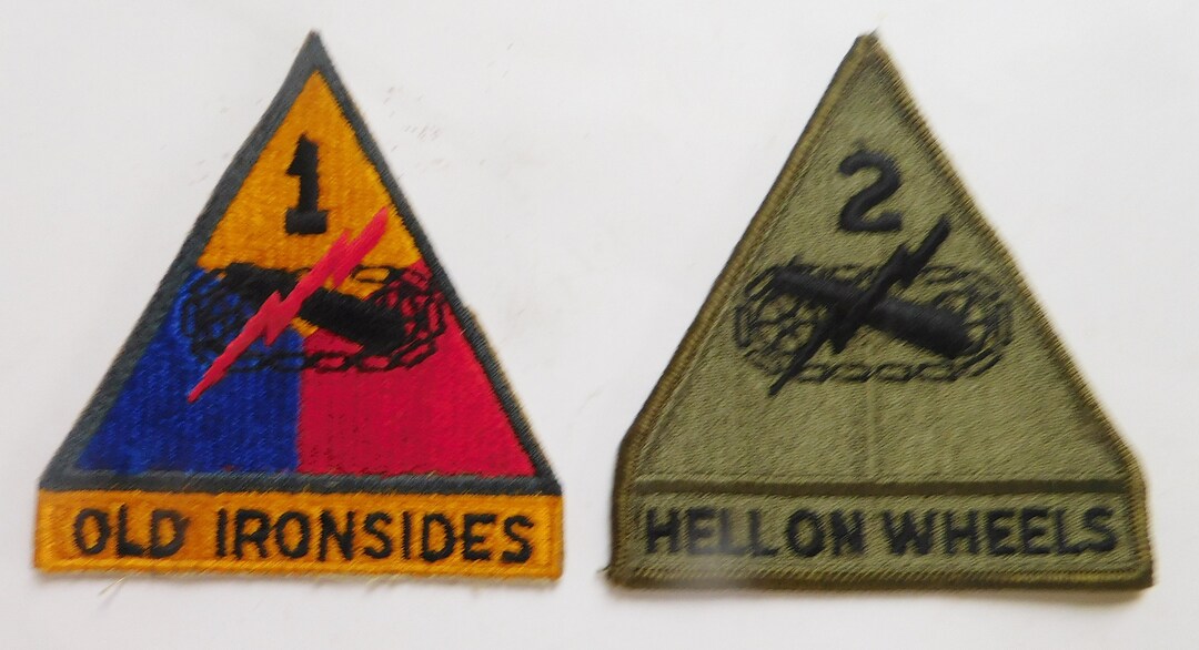 1st Armored & 2nd Armored Division Patches - Etsy
