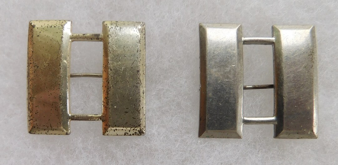 2 WWII Sterling Captains Rank Insignia - Etsy