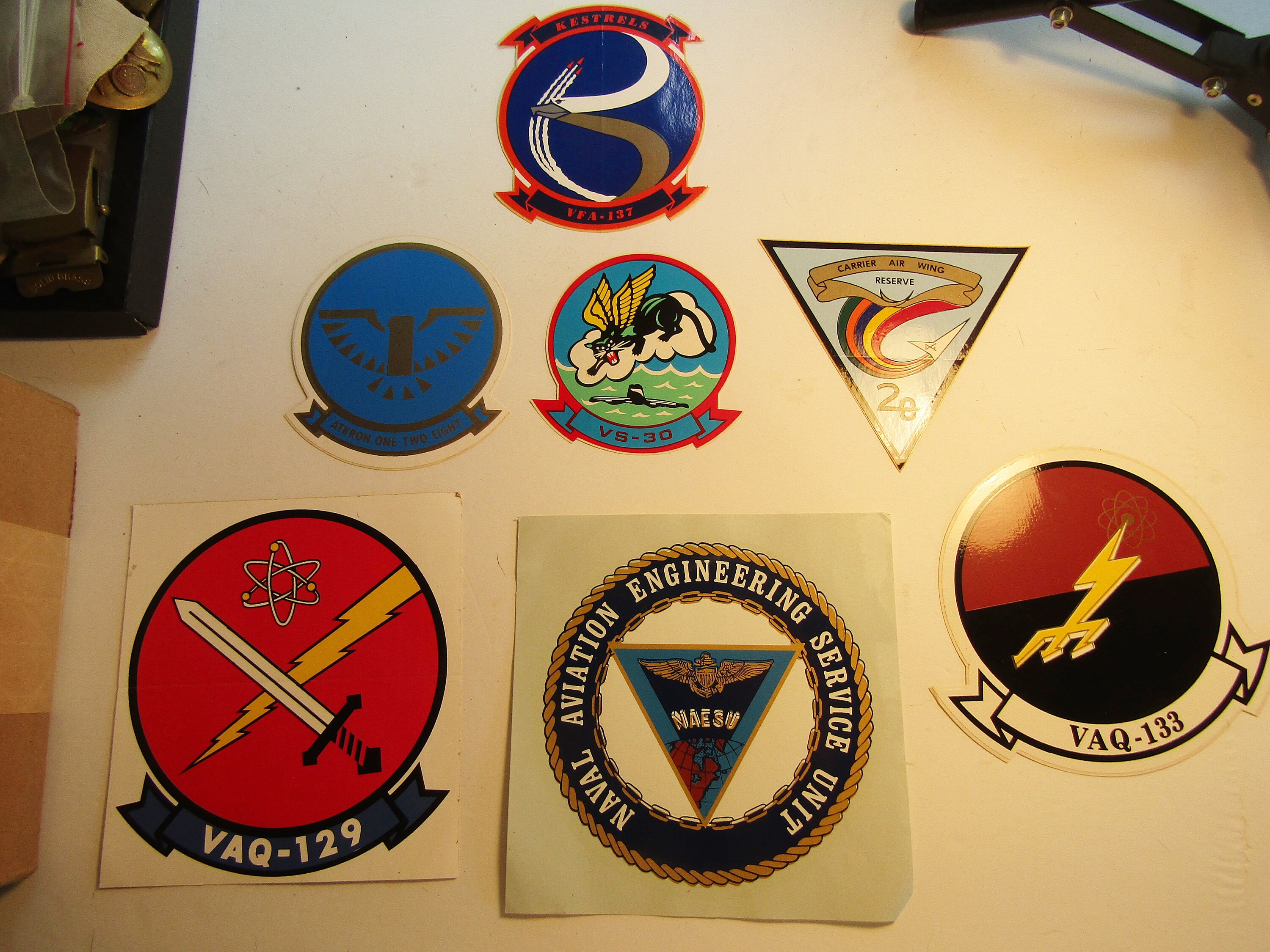 Lot of 7 U.S. Navy Aviation Squadron Decals - Etsy