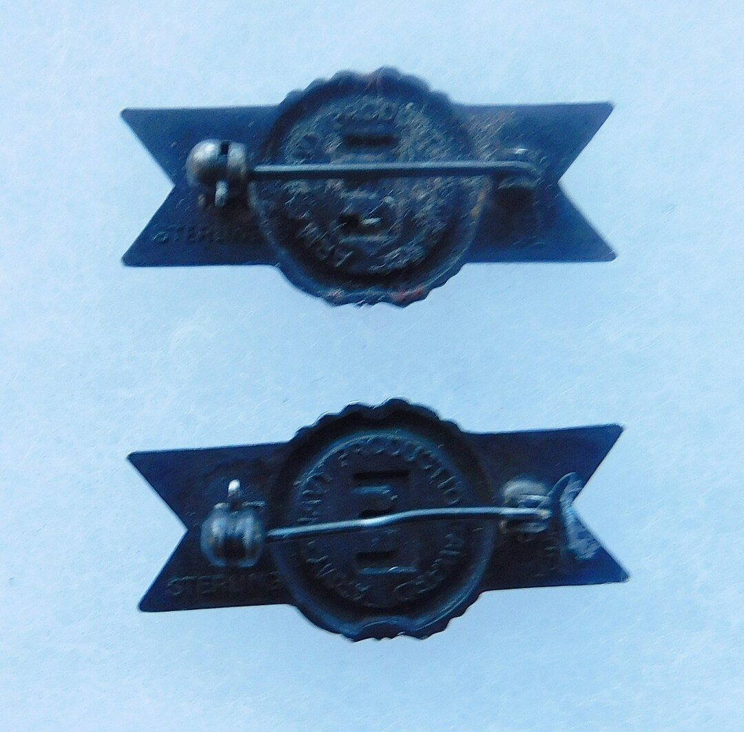 WWII Lot of 2 Sterling Army Navy Production Award Pins - Etsy