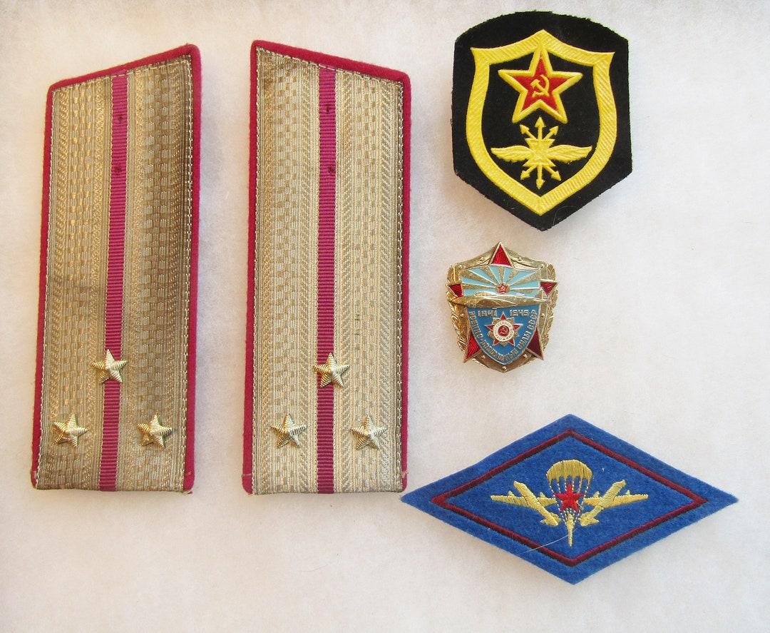 Lot of 5 Original Russian Insignia 2 - Etsy