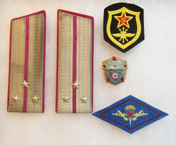Lot of 5 Original Russian Insignia 2 - Etsy