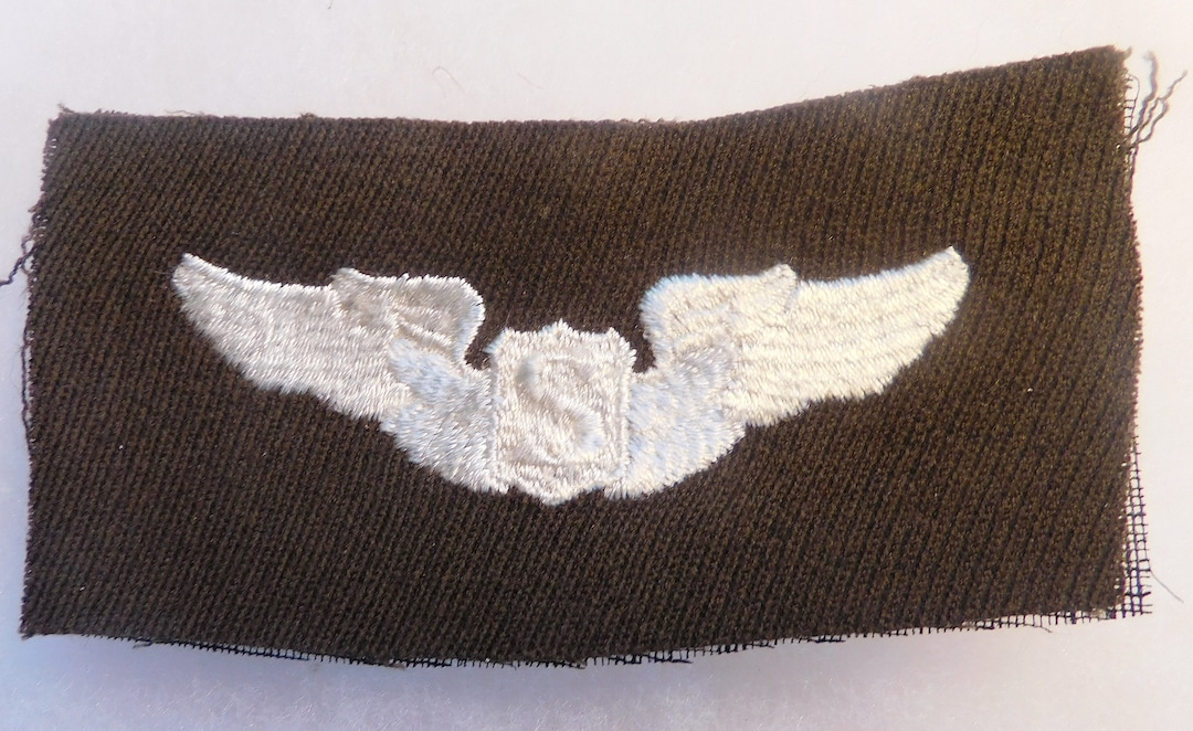 WWII USAAF Cloth Service Pilot Wing - Etsy