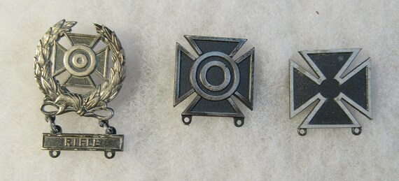 Lot of 3 U.S. Army Shooting Badges 2 - Etsy