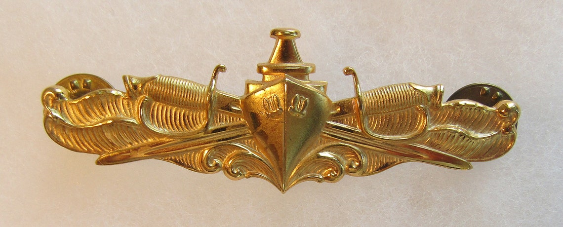 U.S. Navy Officers Service Warfare Badge - Etsy