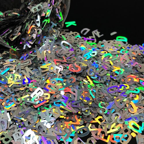 Four Point Sparkle Stars Nail Art Shape Spangles Sequins | Etsy