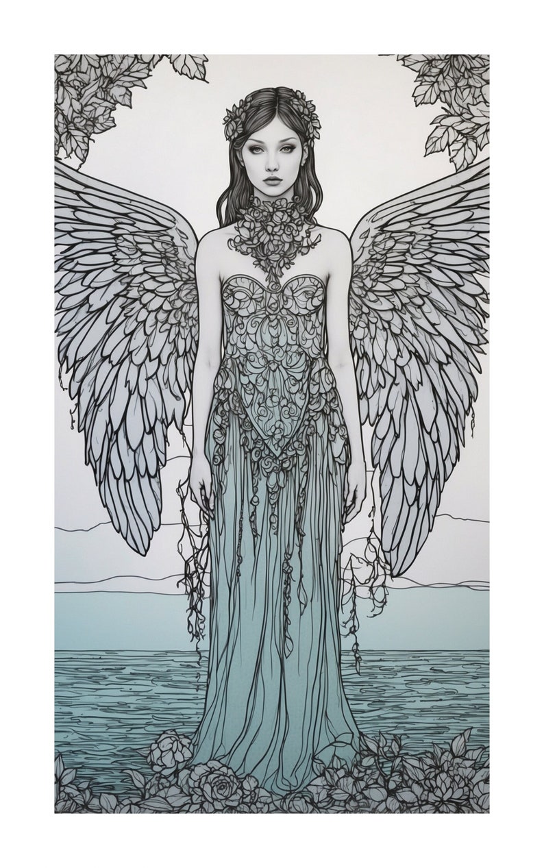 Angel Fairy Digital Print 3.0 - Etsy