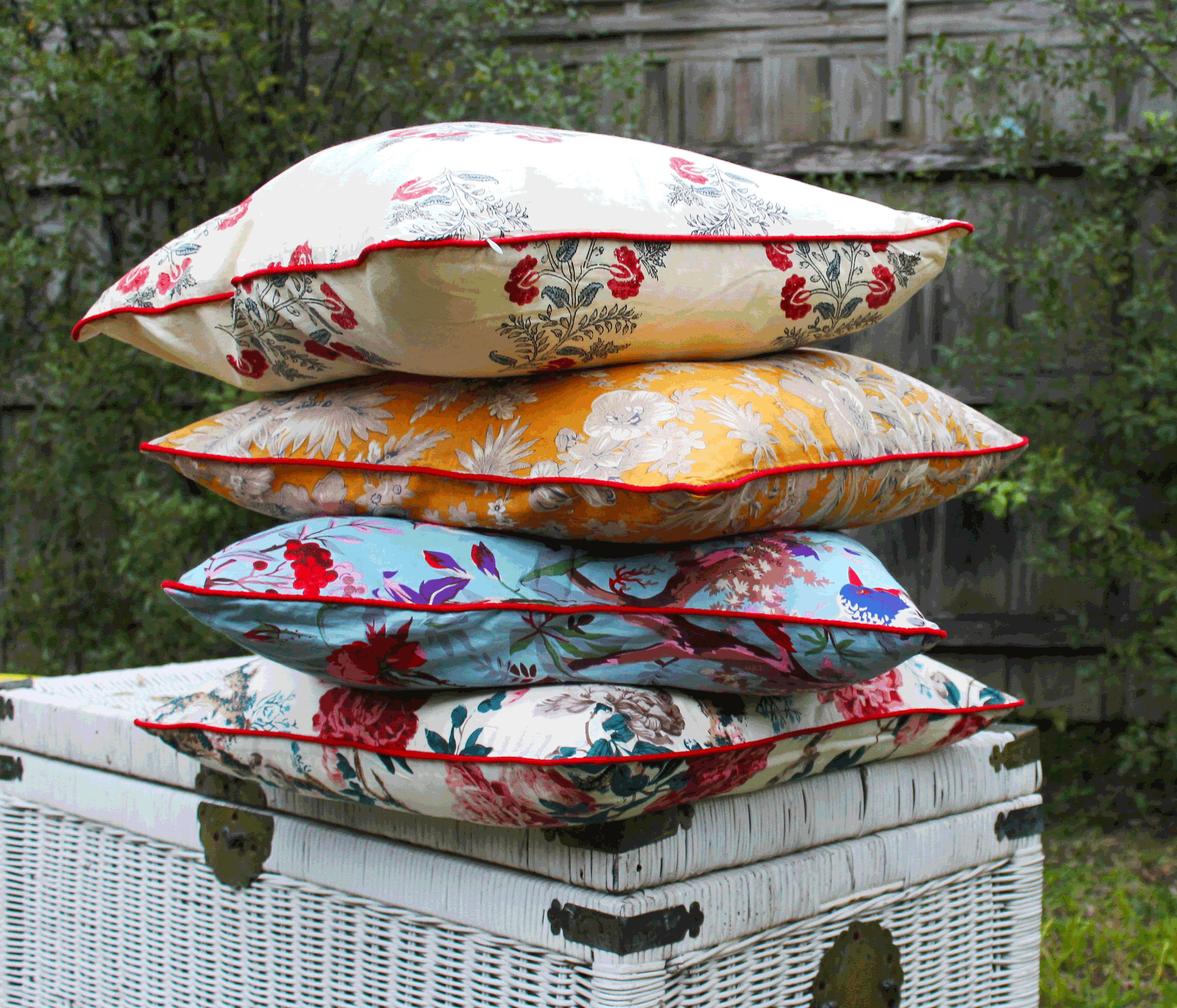 Cushions Retro Style Vintage Style Floral Cushion Cover - Etsy