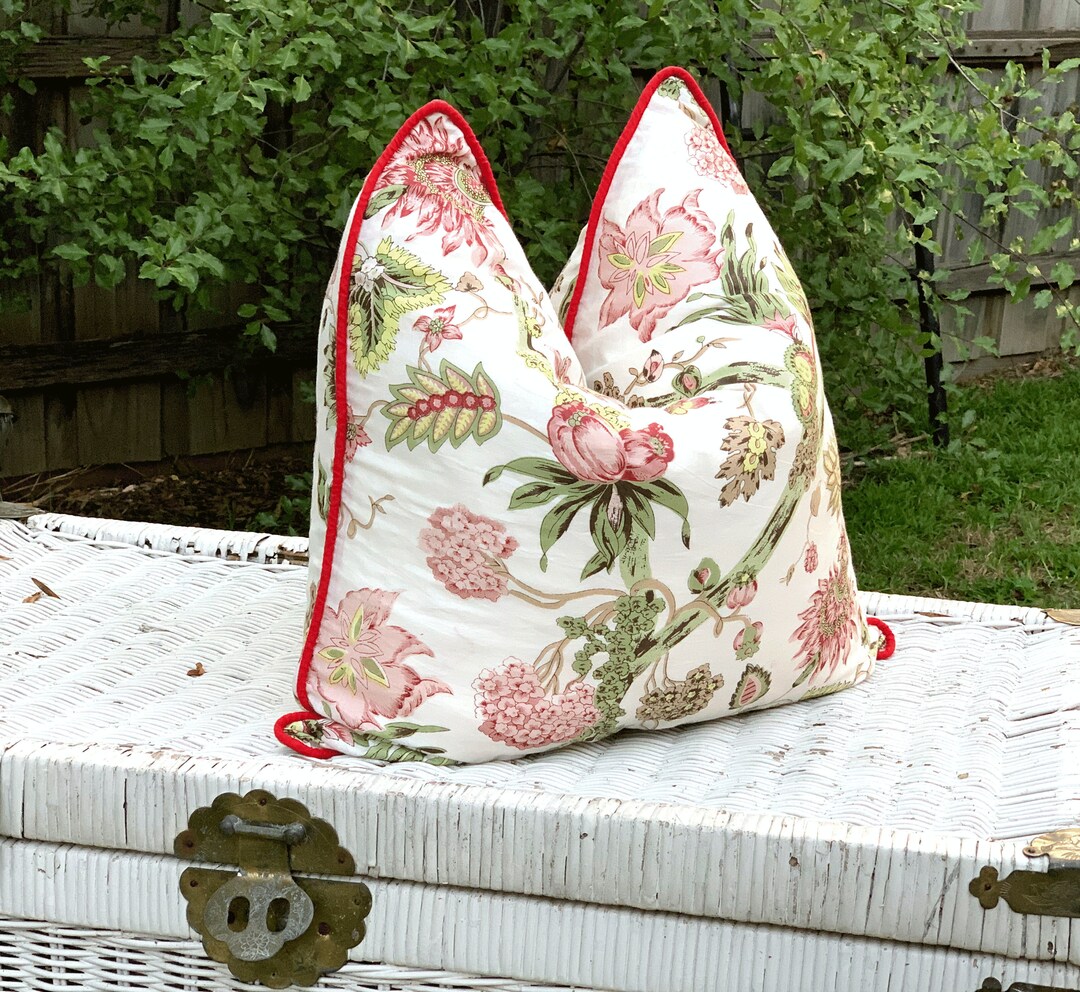 Cushions Retro Style, Vintage Style Floral Cushion Cover, Floral ...