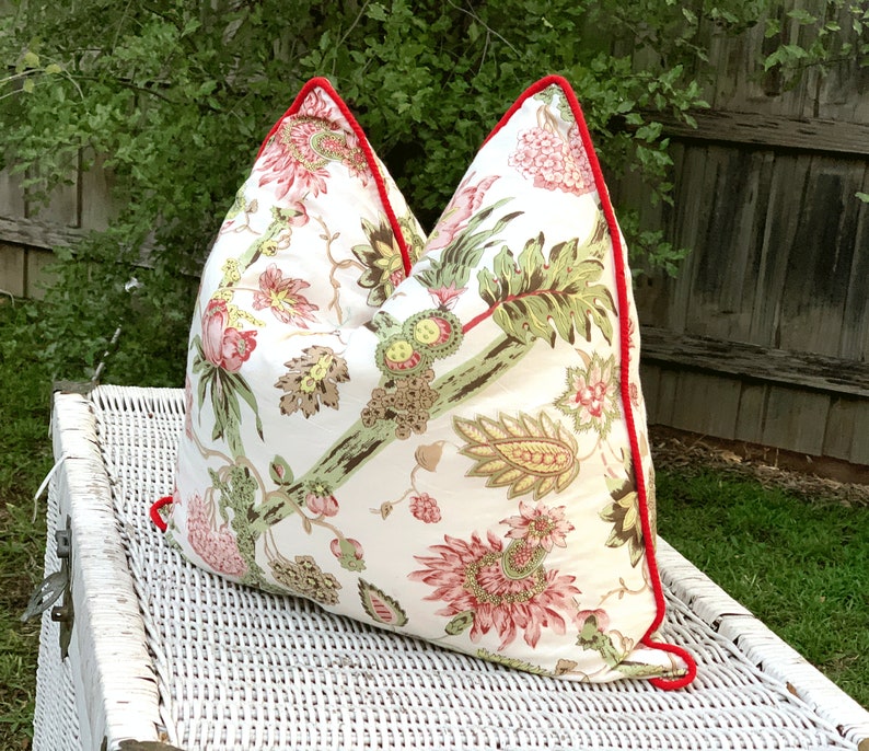 Cushions Retro Style Vintage Style Floral Cushion Cover - Etsy Australia
