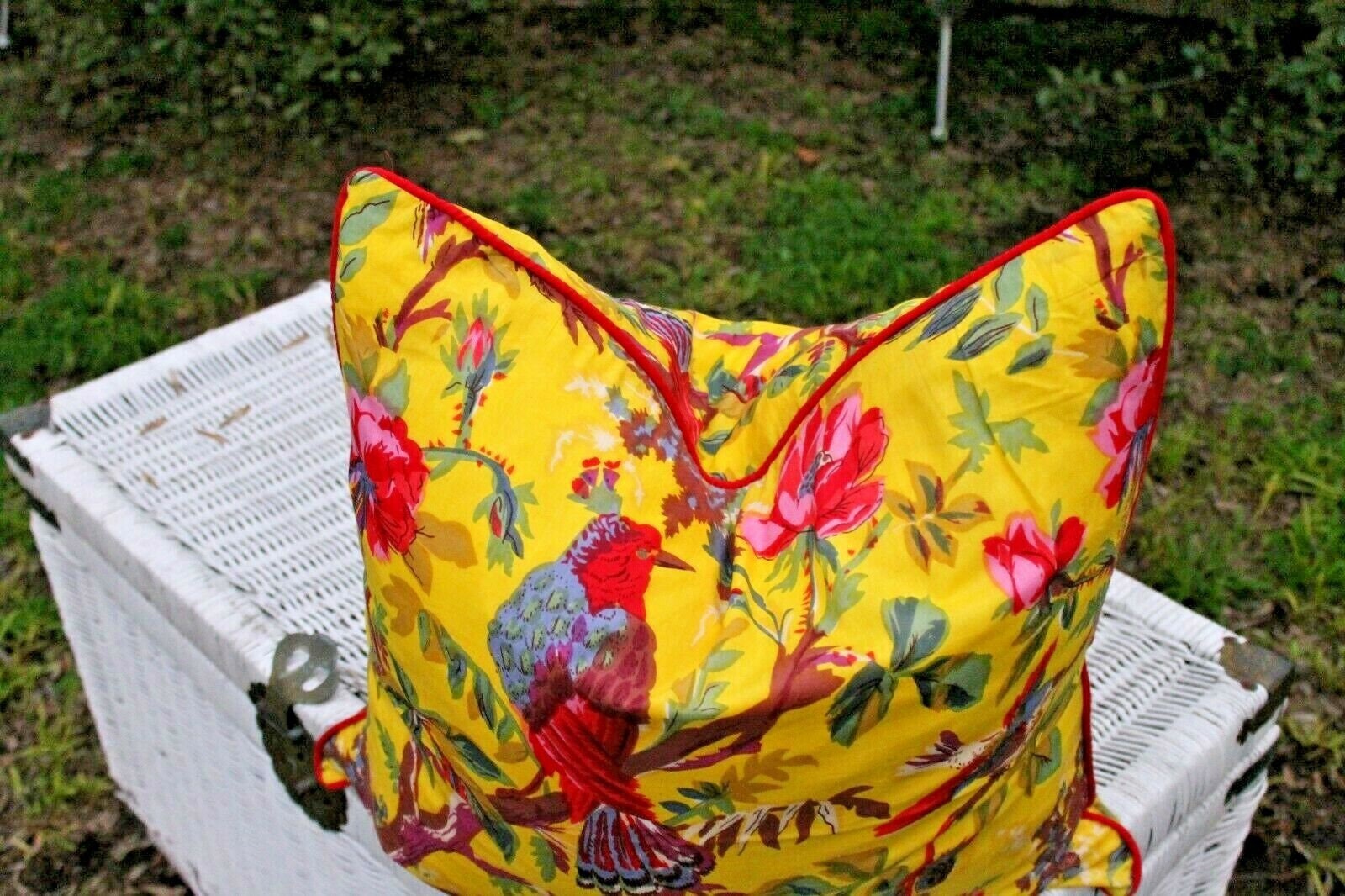 Cushions Retro Style Vintage Style Floral Cushion Cover - Etsy