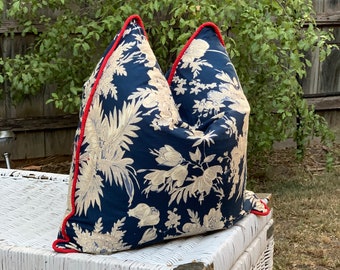 Cushions Retro Style Vintage Style Floral Cushion Cover | Etsy