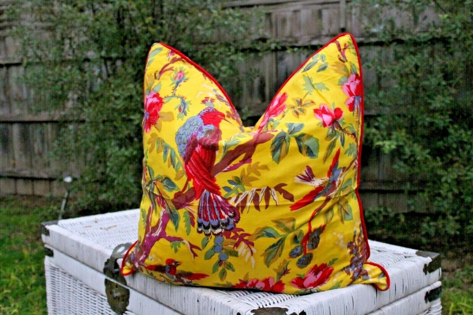 Cushions Retro Style Vintage Style Floral Cushion Cover - Etsy