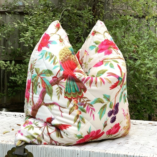 Cushions Retro Style Vintage Style Floral Cushion Cover - Etsy