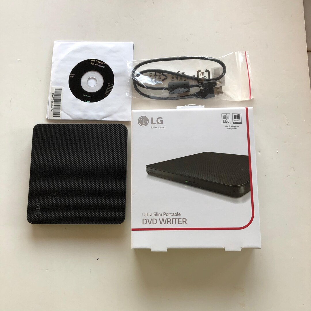 LG Ultra Slim Portable DVD Writer - Model SP80NB60 - Etsy