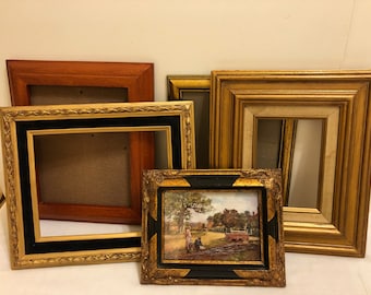Ornate Gold Wood Frames - Etsy