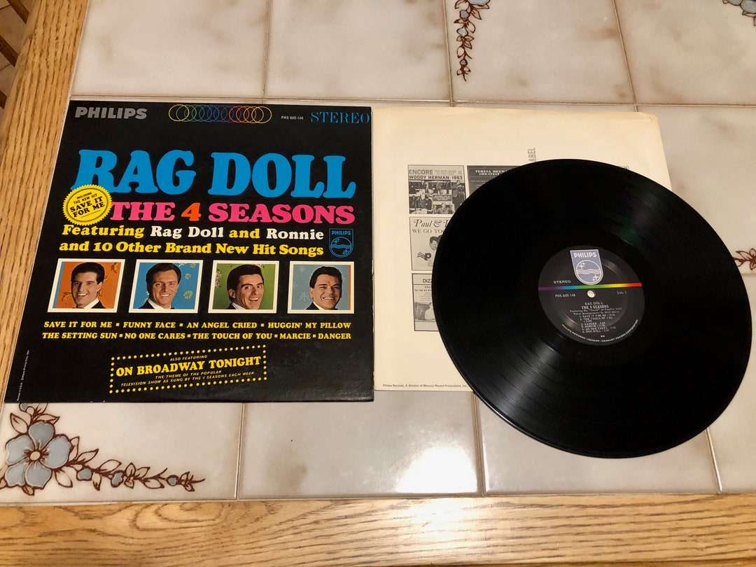 The 4 Seasons rag Doll Lp Philips Black Label Stereo Excellent - Etsy
