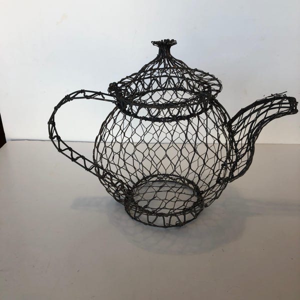 Wire Teapot - Etsy