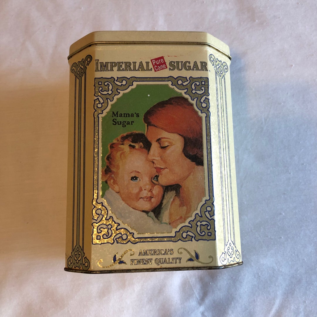 Vintage Sugar Tin - Imperial Sugar by Bristol Ware - Etsy