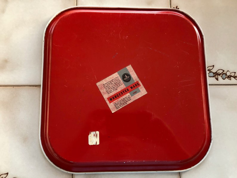 Vintage the Beatles Worcester Ware Metal Serving Tray - Etsy