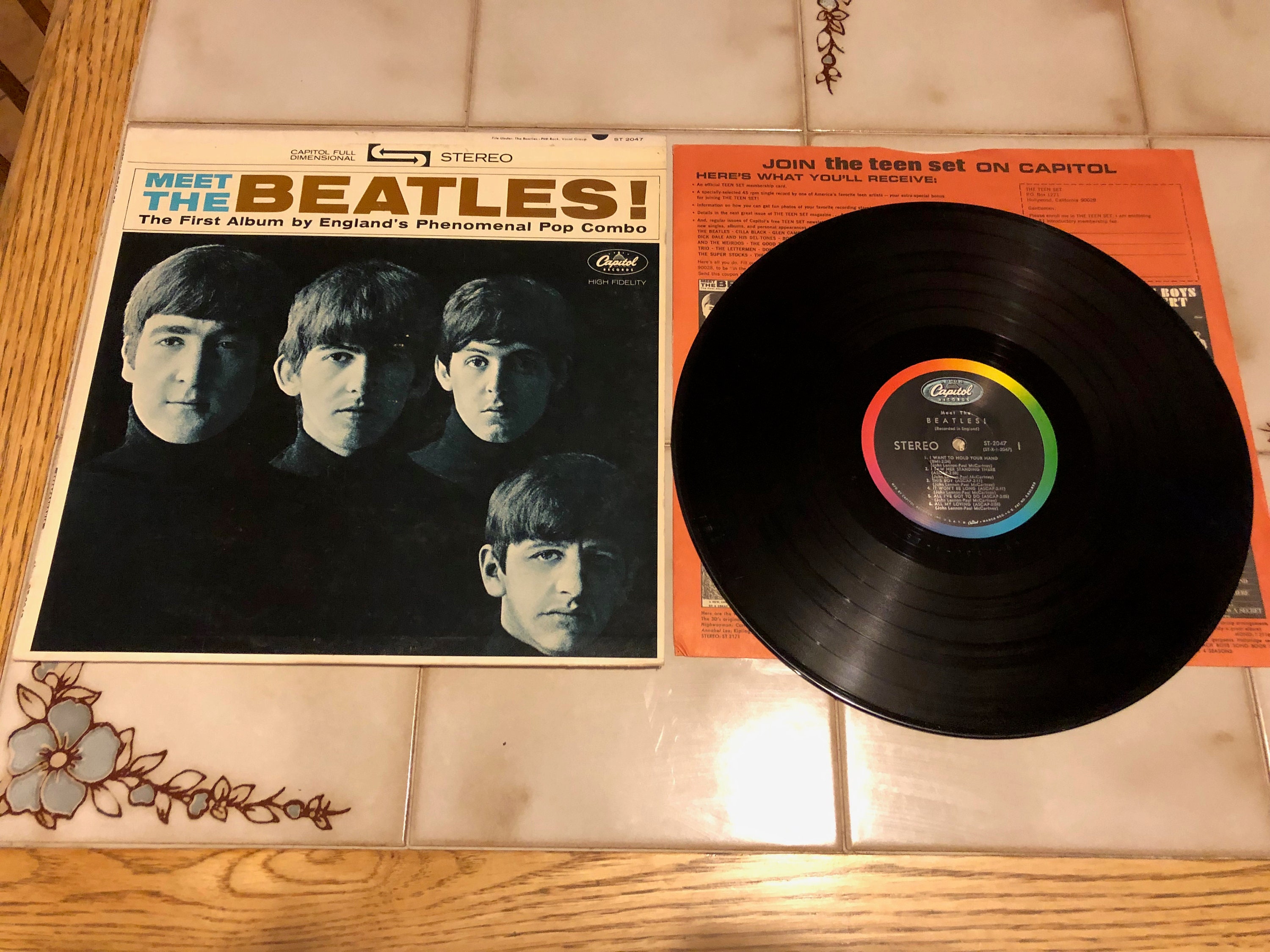 The Beatles Meet The Beatles Album Cover