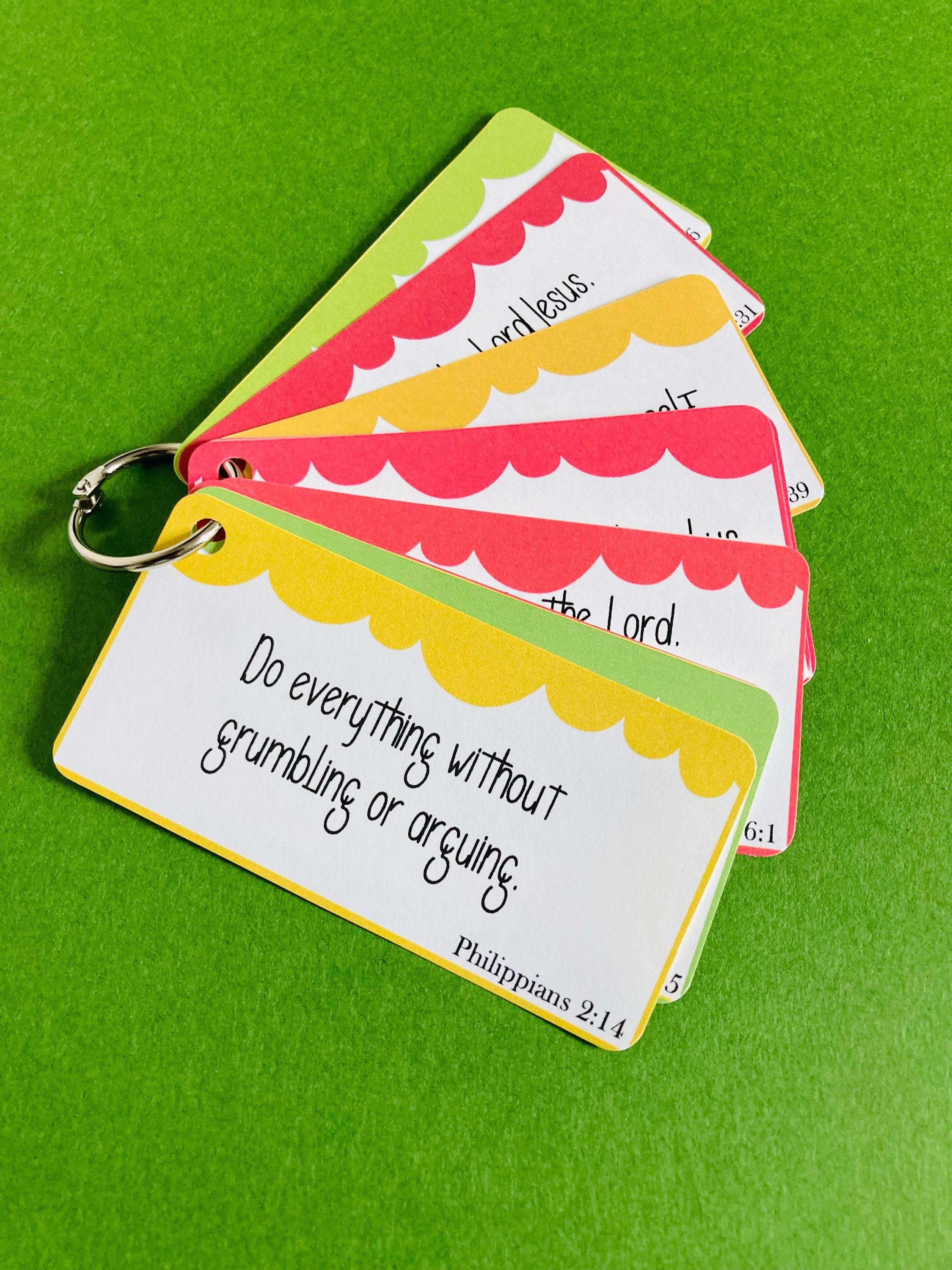 Digital Bible Verse Cards, Printable Scripture Memory Cards for Kids ...