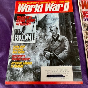 World War II Magazines, Set of 4 Vintage Issues, March, May, September ...