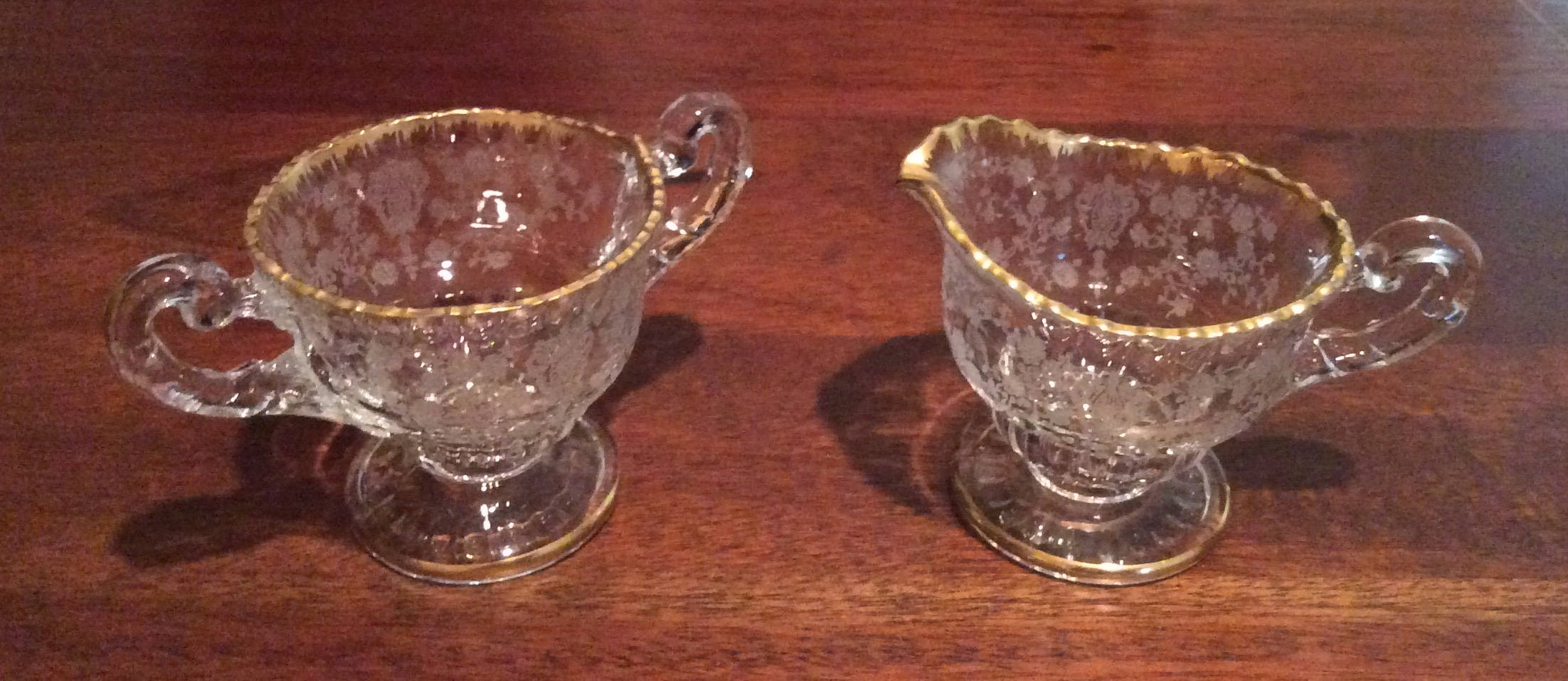 Dining Entertaining Vintage Home Accent Vintage Cambridge Rose Point ...