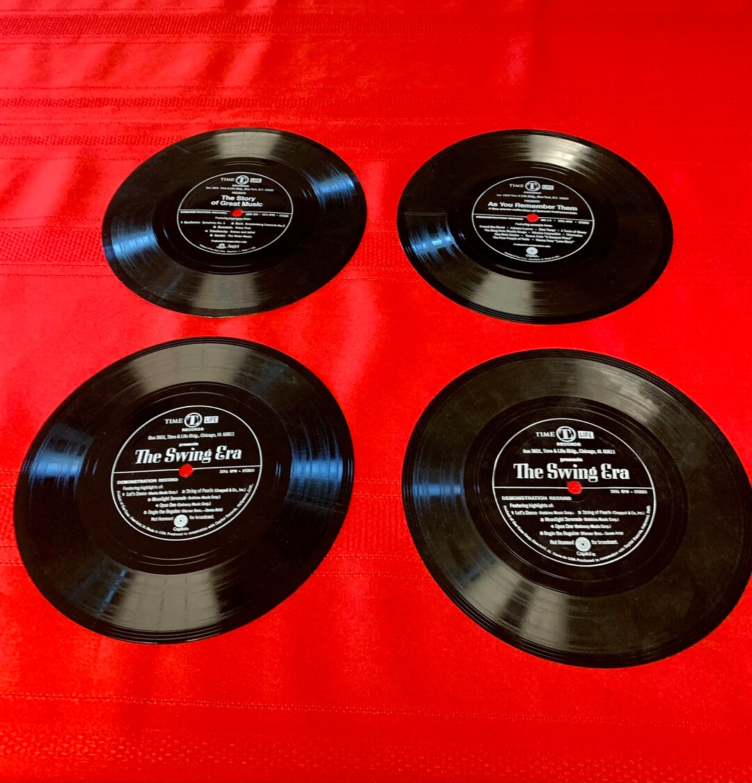Time Life Records, 7” Demonstration Promo Flexi Records, 33 1/2 RPM ...