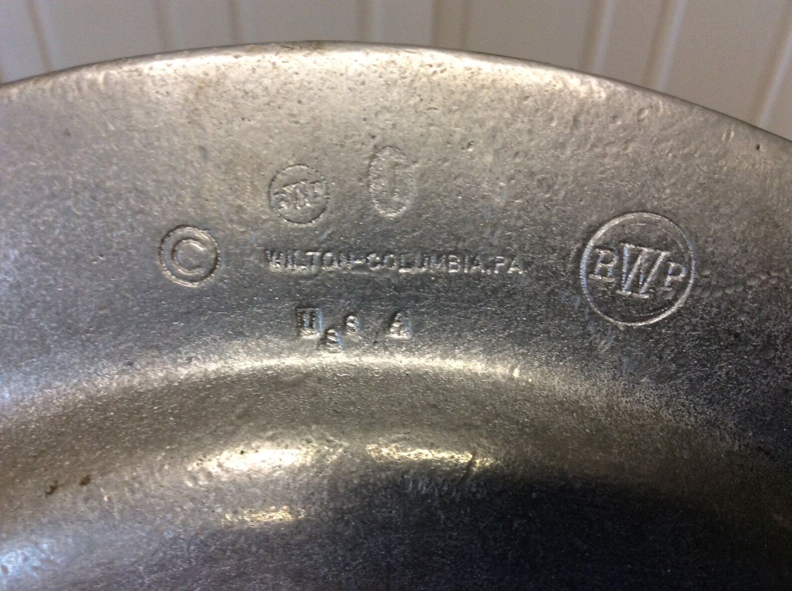 RWP Wilton Columbia PA Pewter Plate Featuring Sairey Gamp From the ...