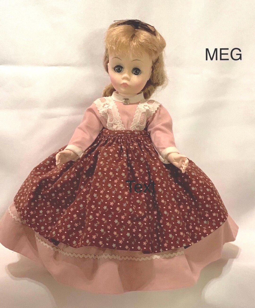 Madame Alexander “meg” Doll, Little Women Doll Collection, Vintage ...