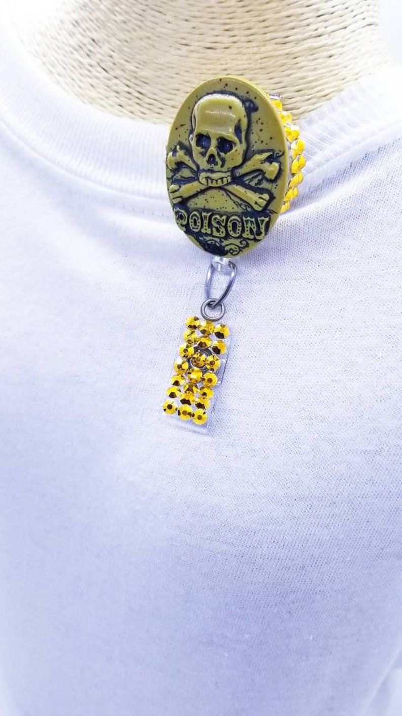 Skeleton ID Badge Reel | Etsy