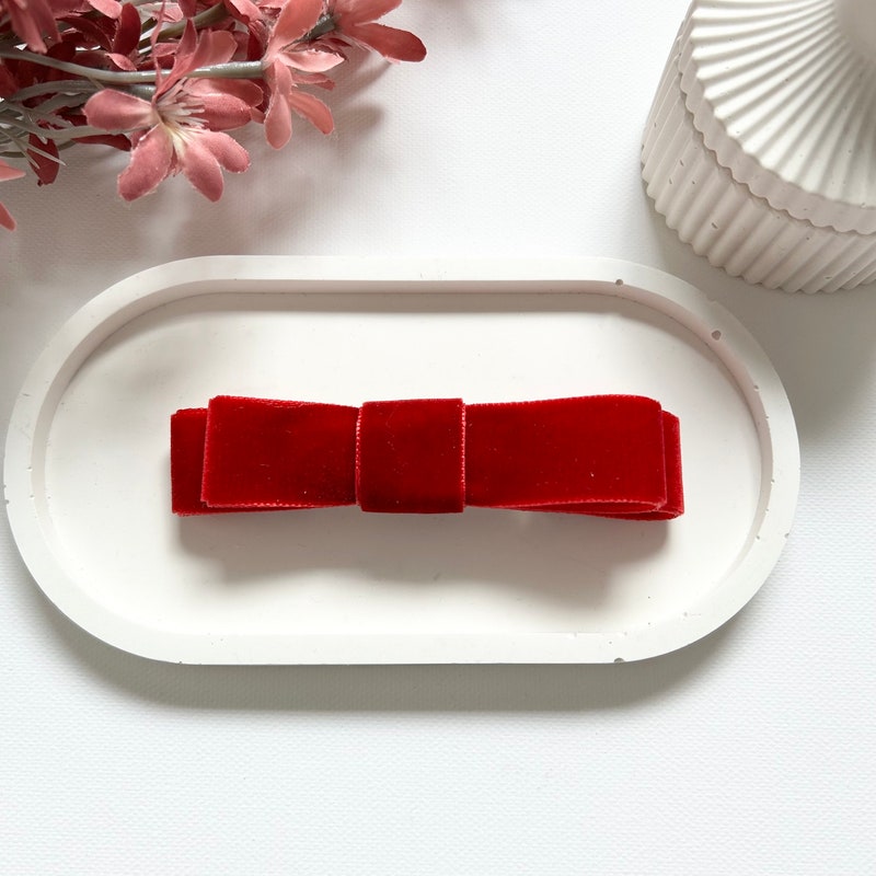 Ribbon Hair Clip - Etsy