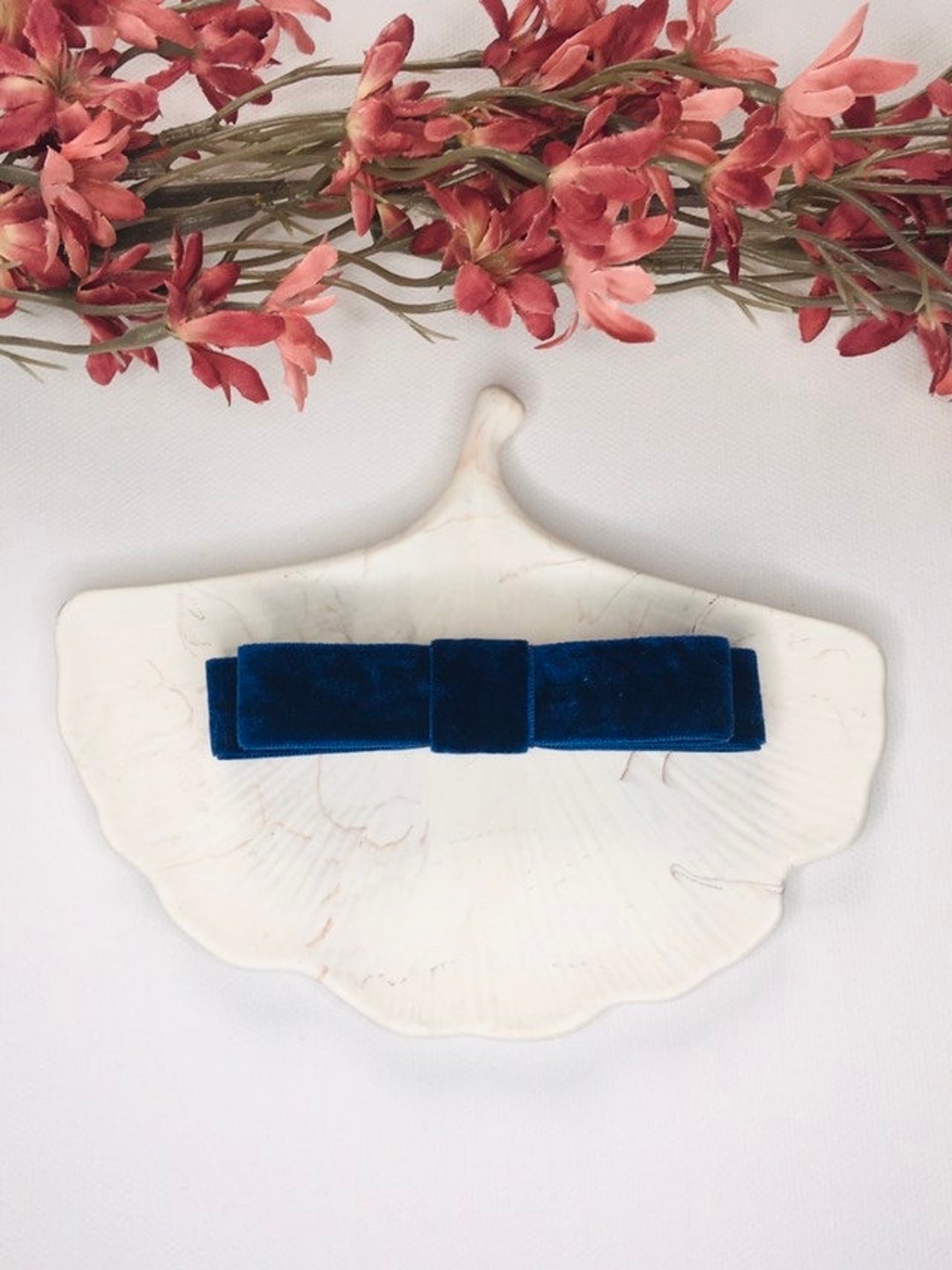 Royal Blue Velvet Hair Ribbon, Blue Hair Clip, Royal Blue Hair Bow Clip ...